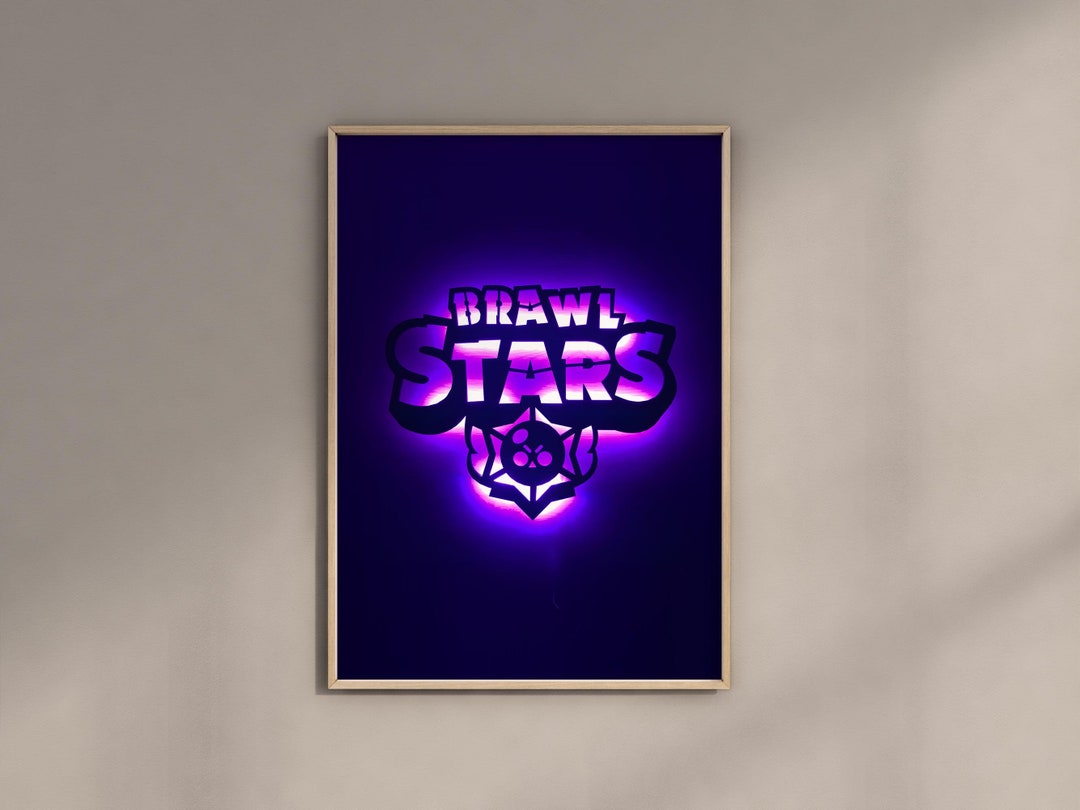 Brawl Stars Digital Poster Brawl Stars Clipart Brawl Stars Instant ...