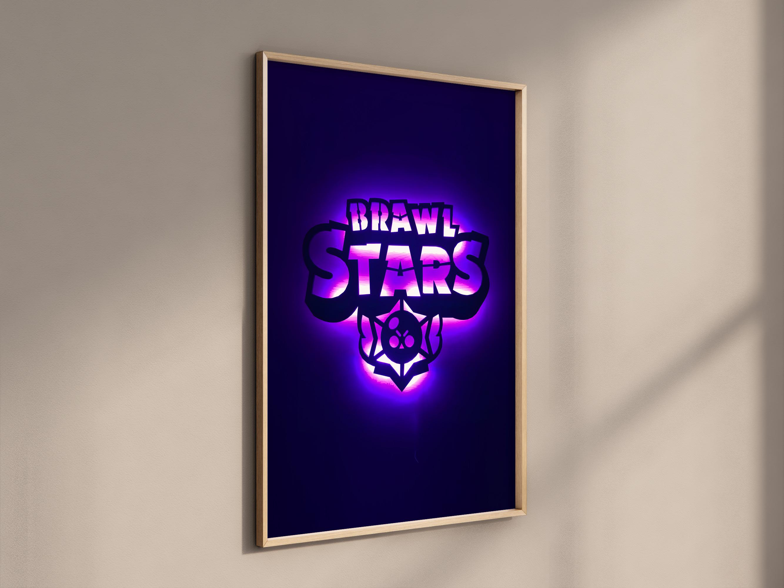 Brawl Stars Digital Poster Brawl Stars Clipart Brawl Stars Instant ...