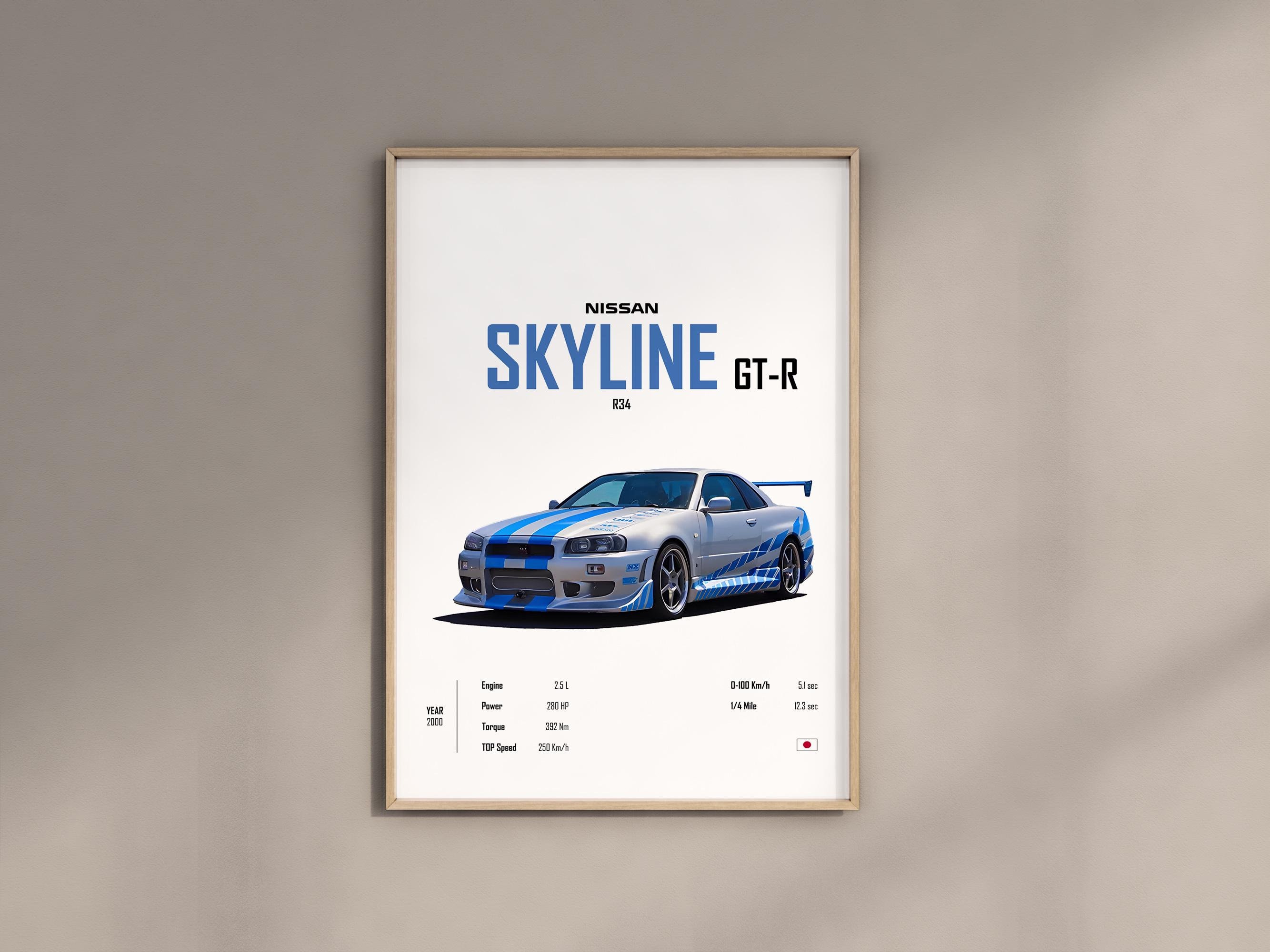 Coloriages Nissan Skyline