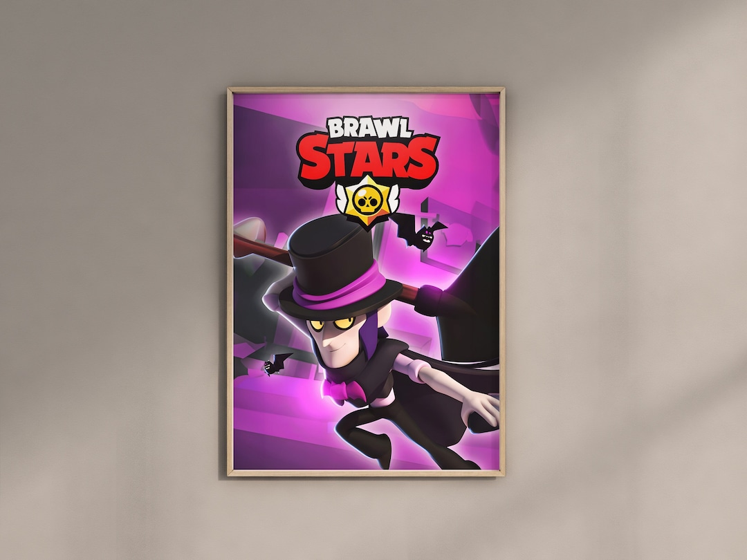 Brawl Stars Mortis Poster Digital Brawl Stars Clipart Brawl Stars ...