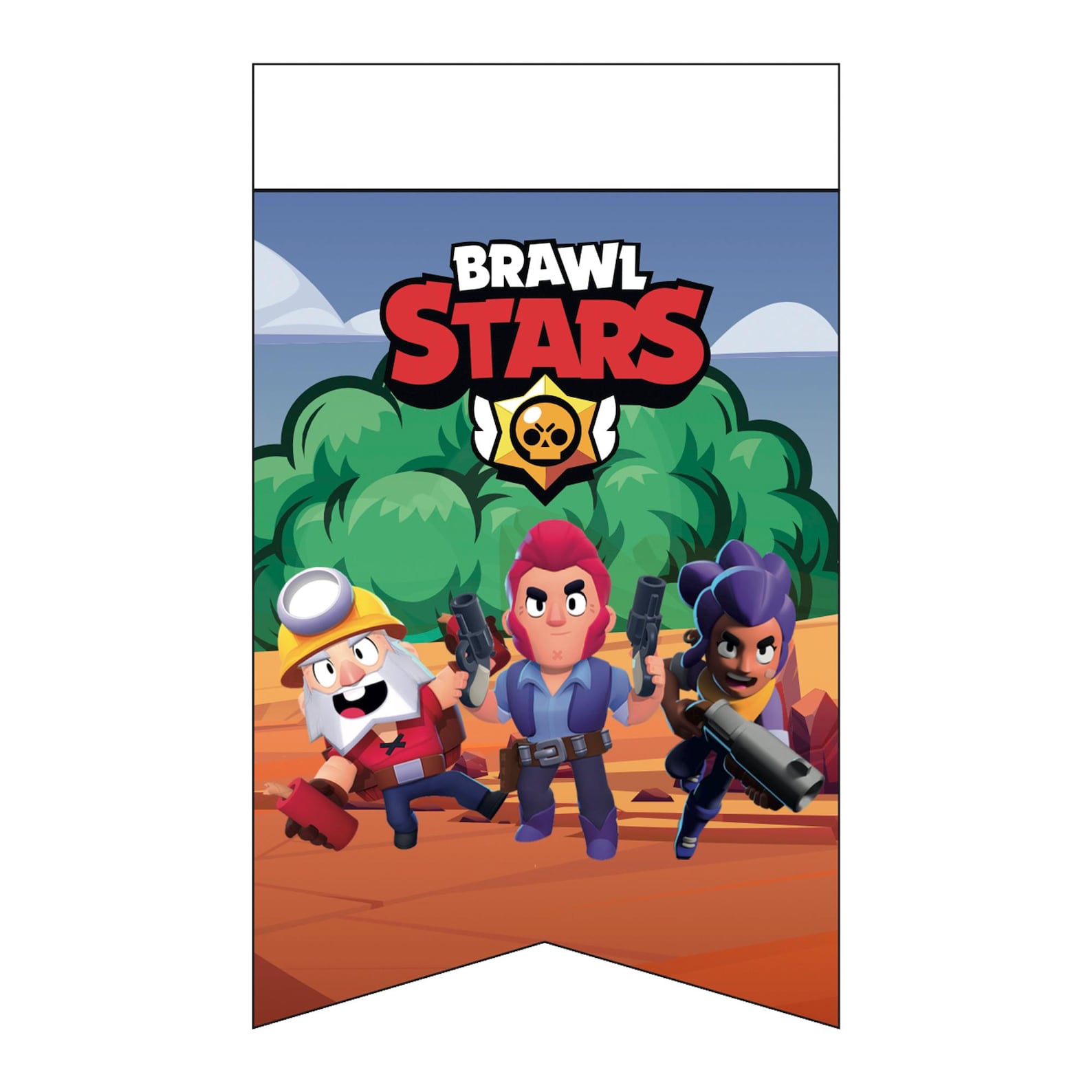 Happy Birthday Banner Brawl Stars Digital Digital Poster Invitation ...