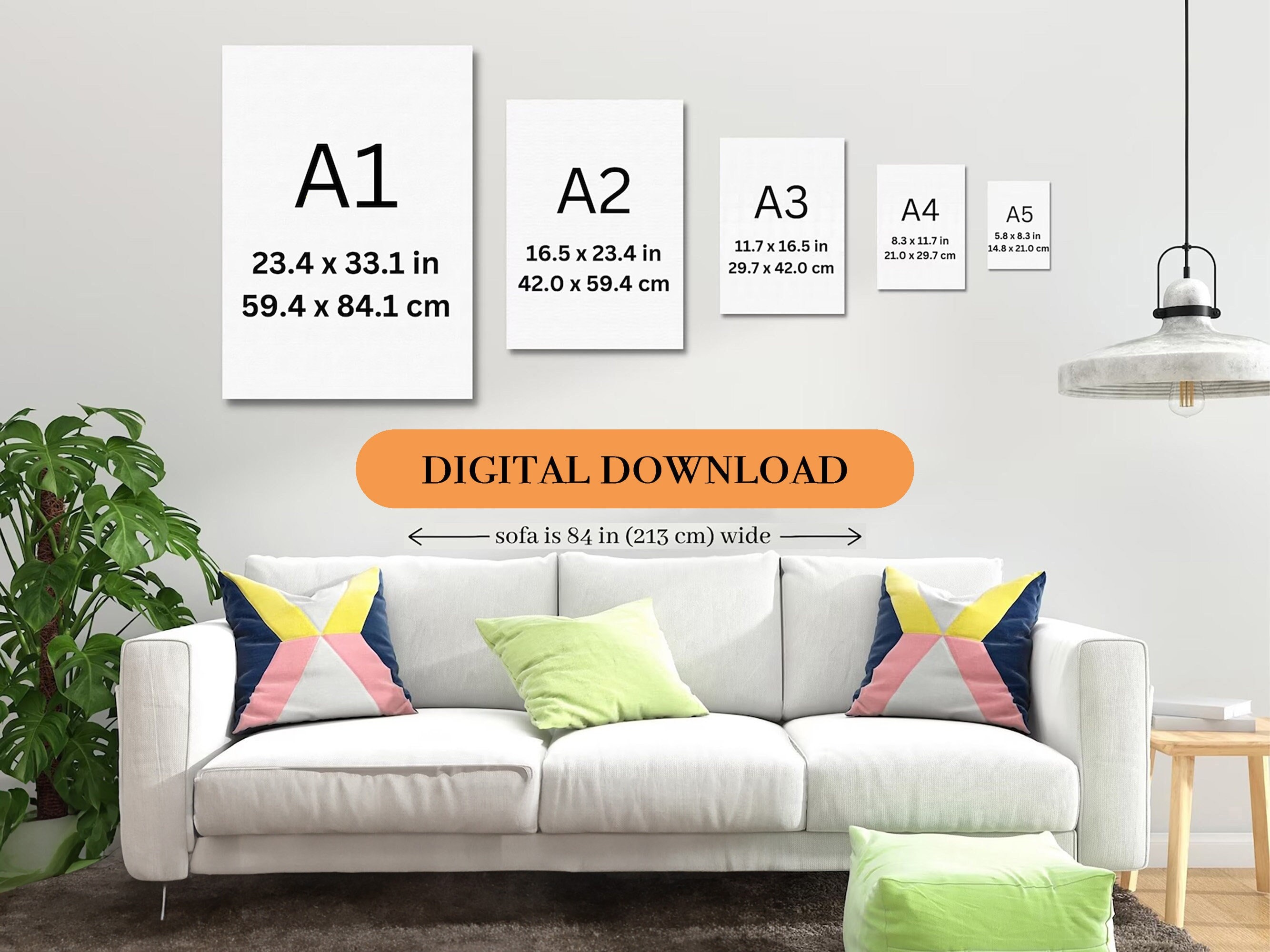 BMW E46 M3 Front View Car Poster BMW Lovers Digital Print Download Wall ...