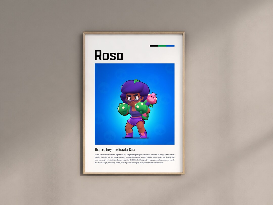 Brawl Stars Digital Poster Brawl Stars Clipart Brawl Stars Instant ...
