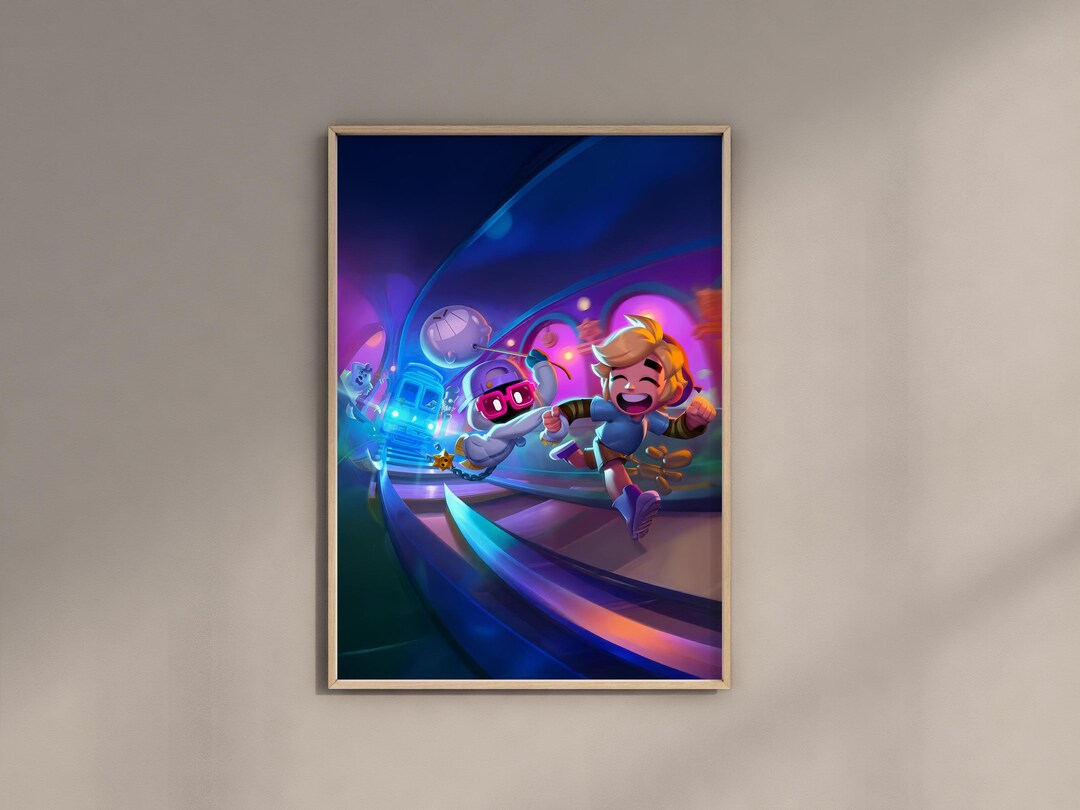 Brawl Stars Poster Shade Gus Digital Poster Brawl Stars Clipart Brawl ...