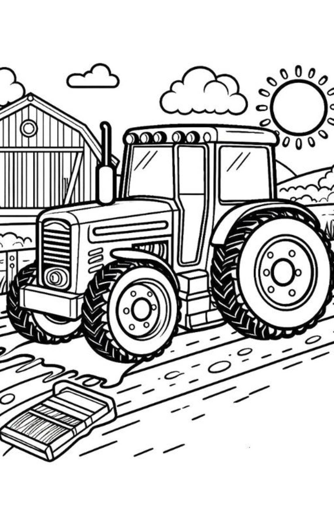 Cars and Modern Technology Coloring Book.set 35 Pages.gift for Boys ...