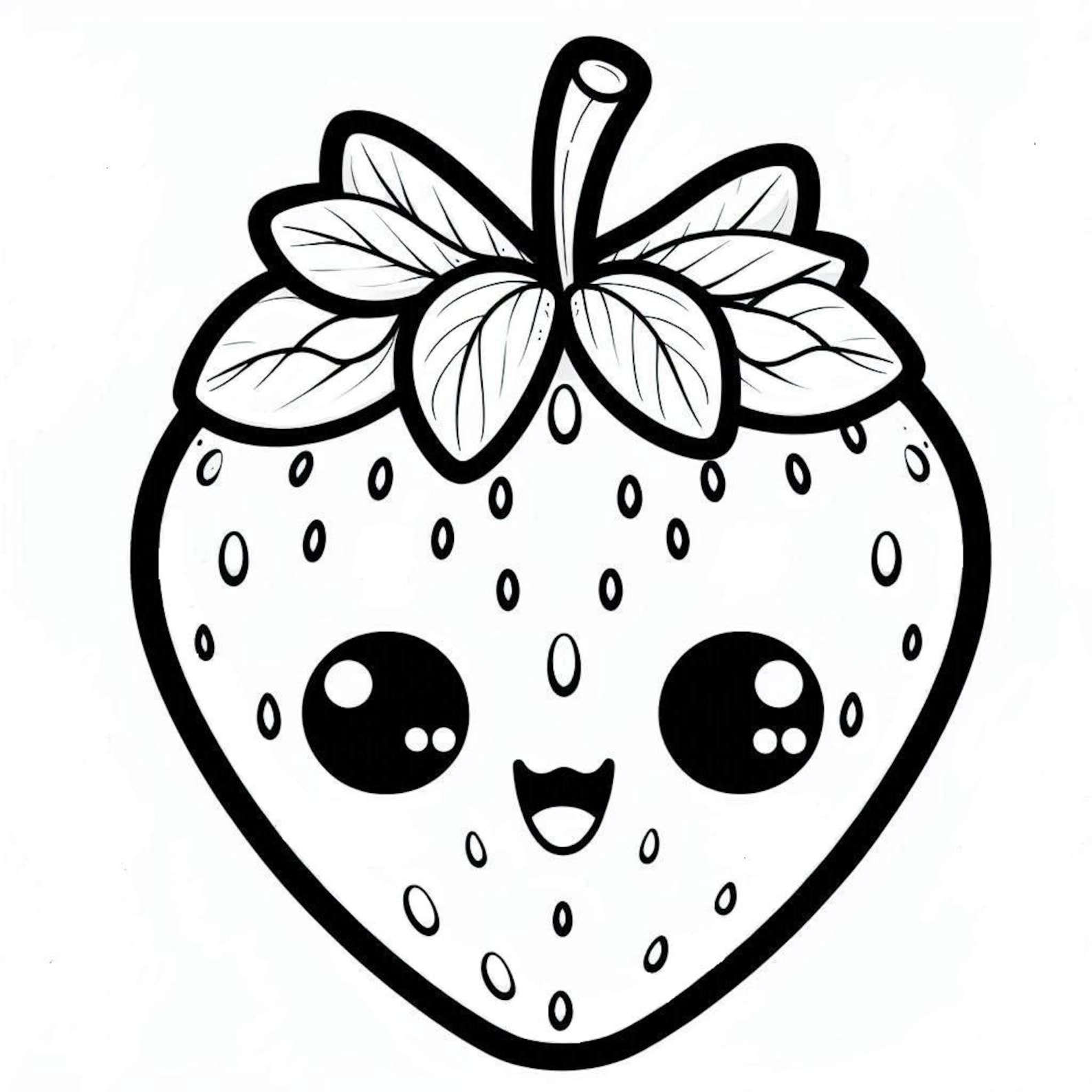 Juicy Fun Fruits Coloring Book for Kids | Educational Gift With 25 ...