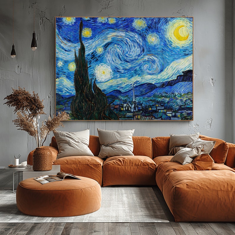 Starry Night Digital Download | Van Gogh Classic Artwork | High ...