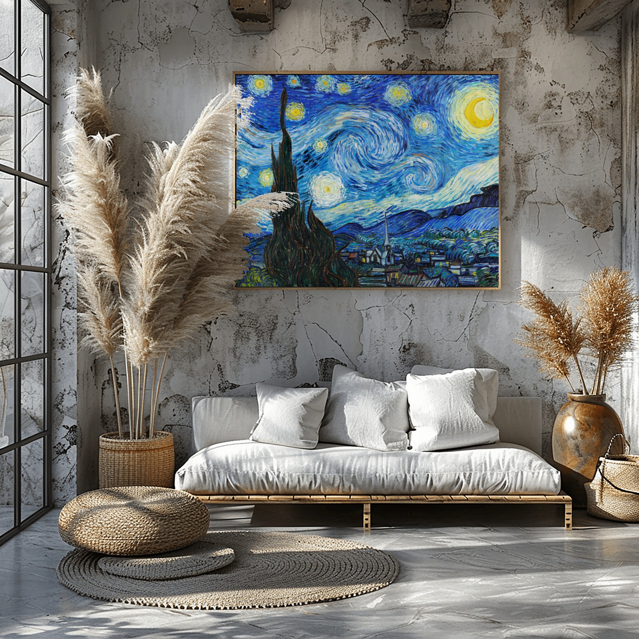 Starry Night Digital Download | Van Gogh Classic Artwork | High ...