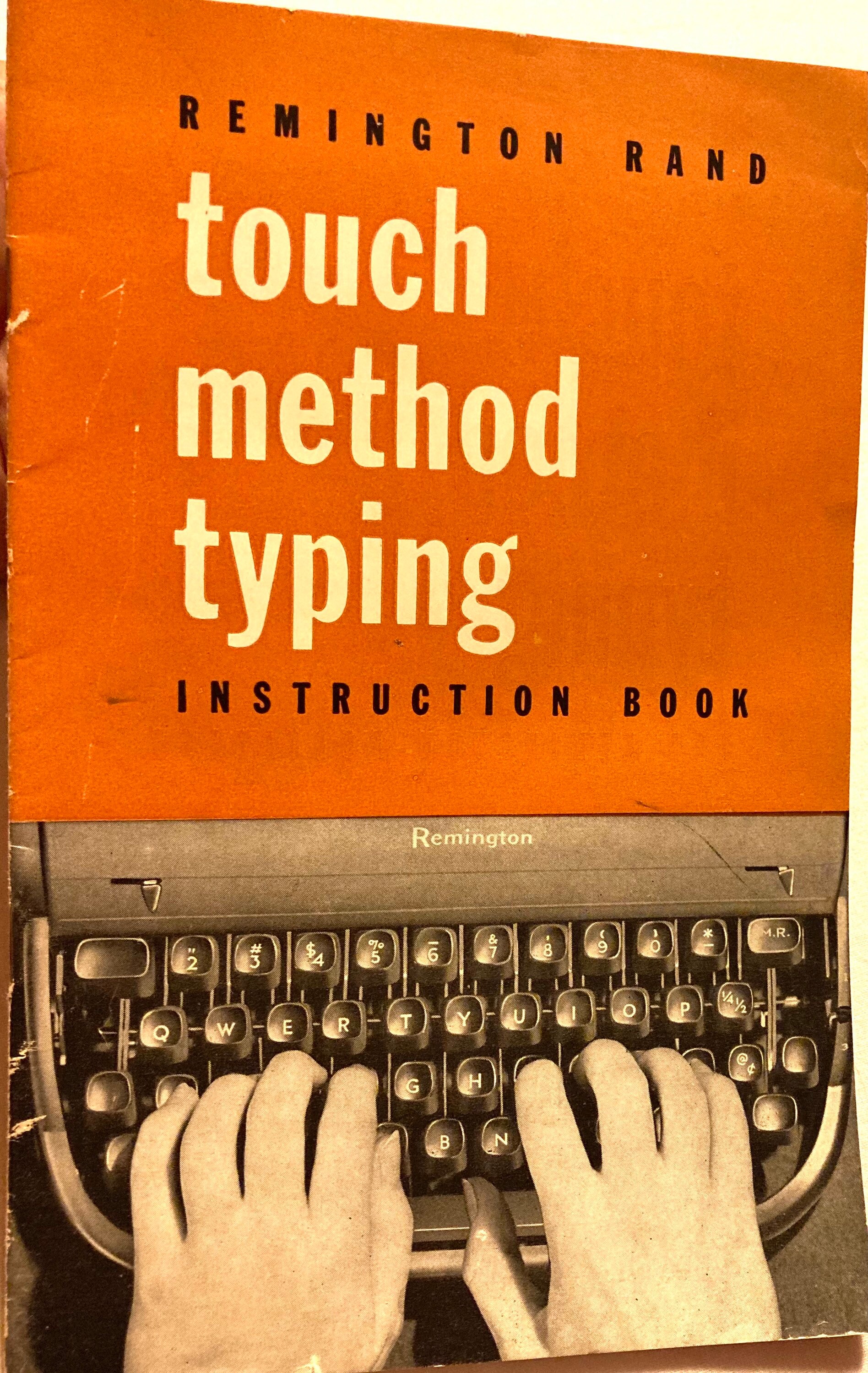 TOUCH TYPING BOOK 1951 Instruction Booklet Remington Rand Co - Etsy UK