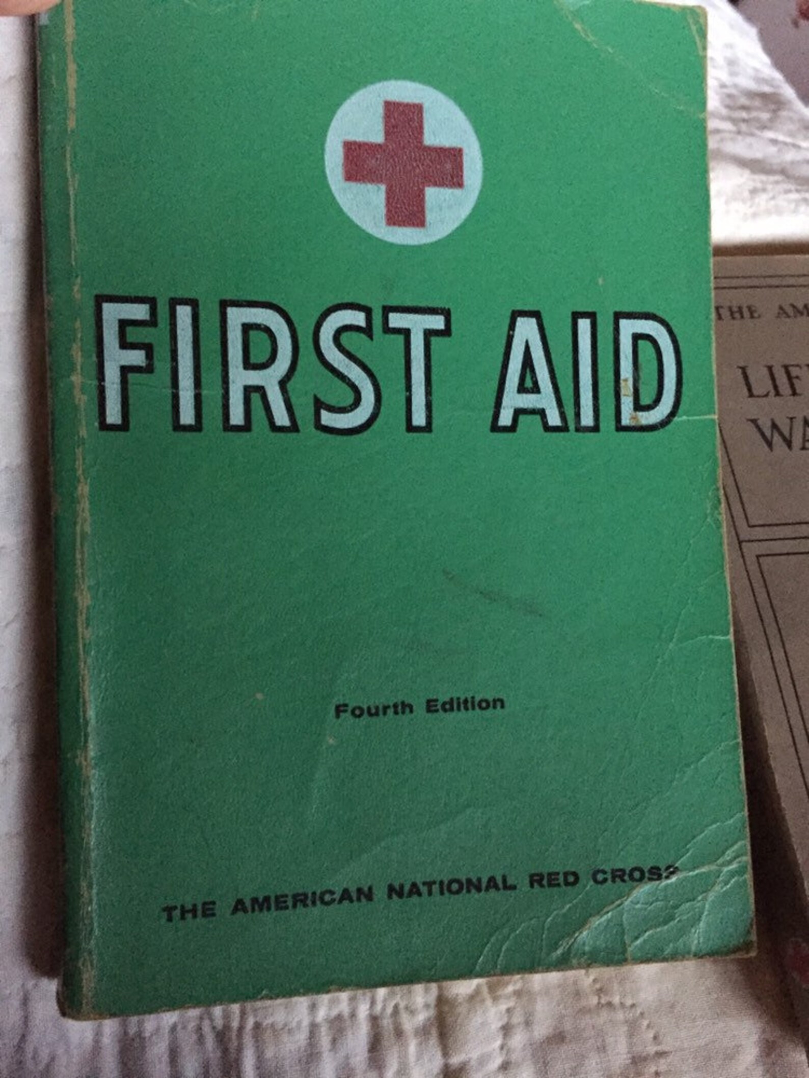 2 FIRST AID LIFESAVING Books Vintage 1950s Water Safety Red - Etsy