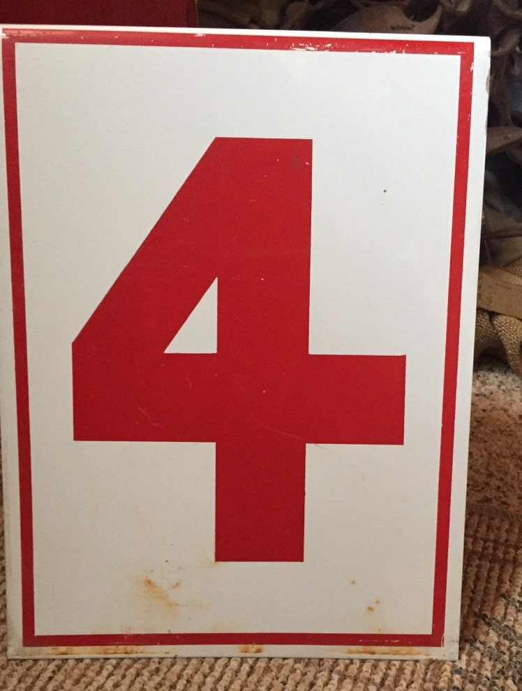 Vintage Number 4