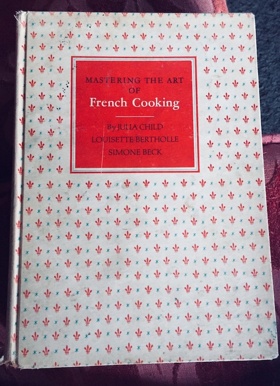 FRENCH COOKING BOOK vintage 1967 Julia Child cook book 700 | Etsy