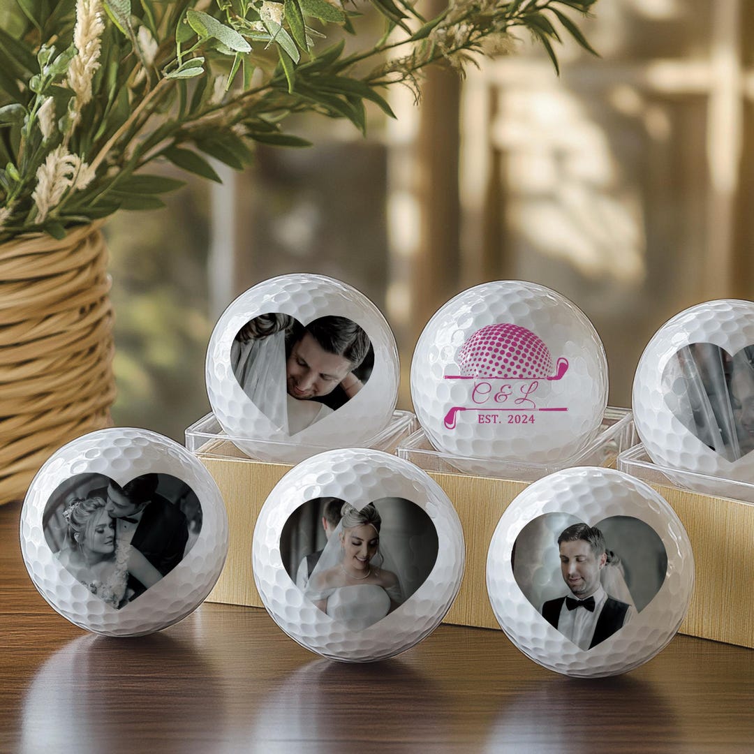 Personalized Golf Ball Sets, Custom Photo and Text Golf Balls ...