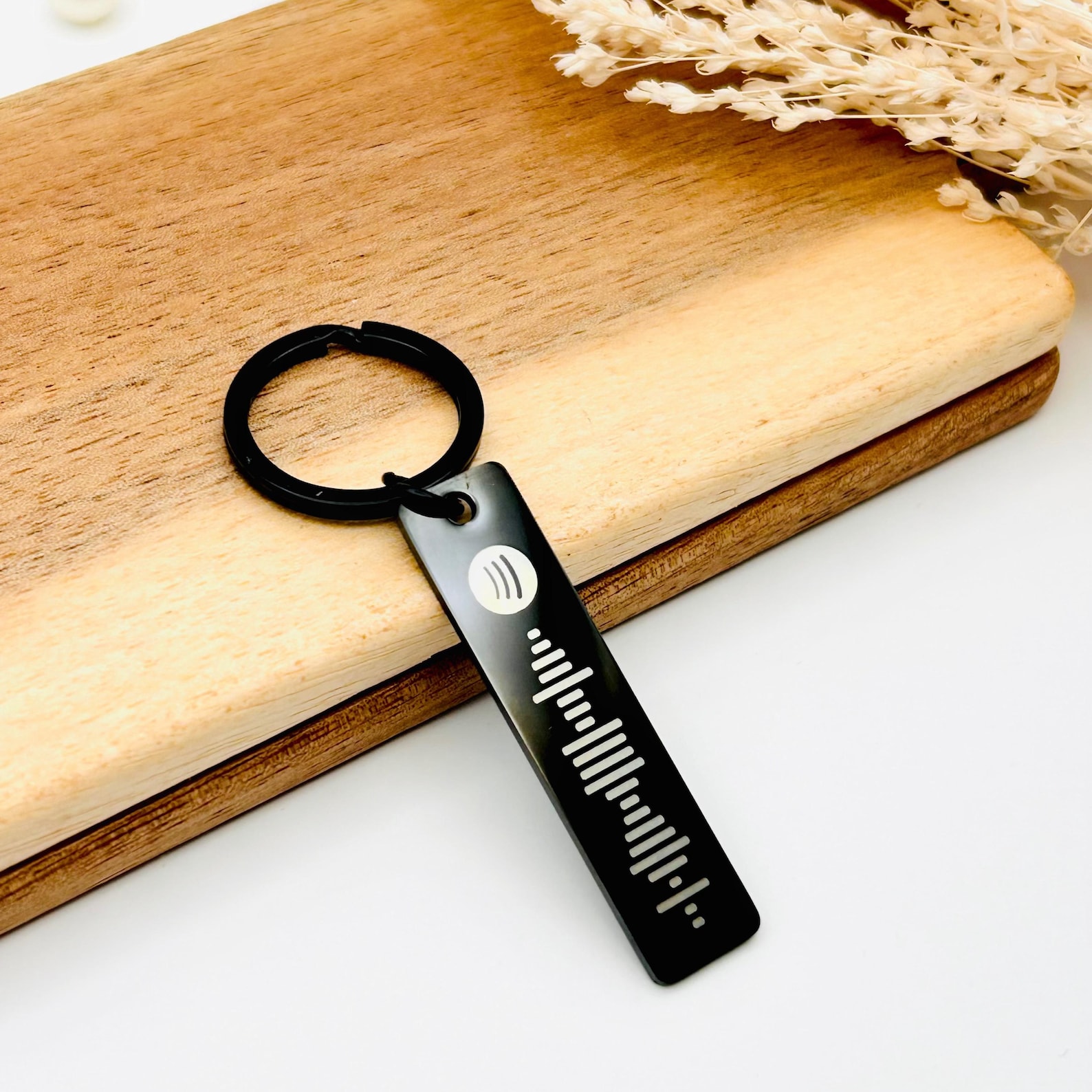 Personalized Spotify Code Keychain Custom Music Gift for Music Lovers ...