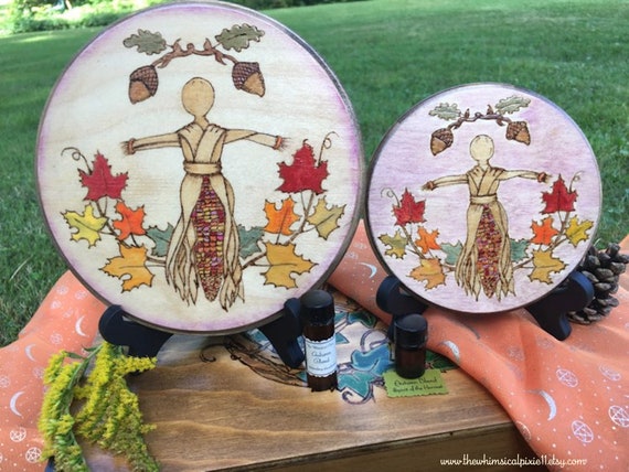 Made to Order Corn Mother Mabon Altar Tile Two Sizes - Etsy