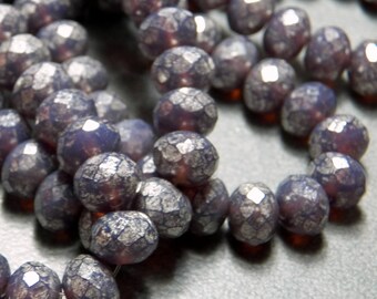 Purple mercury glass | Etsy