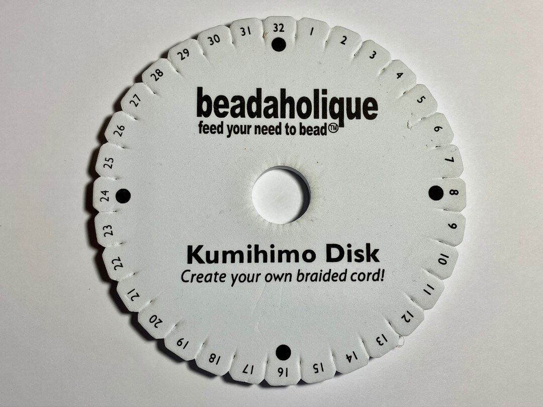 Kumihimo Braiding Lightweight Round Disc 1 - Etsy