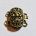 2 Strand Ornate Box Clasp in Antique Silver Antique Brass or - Etsy