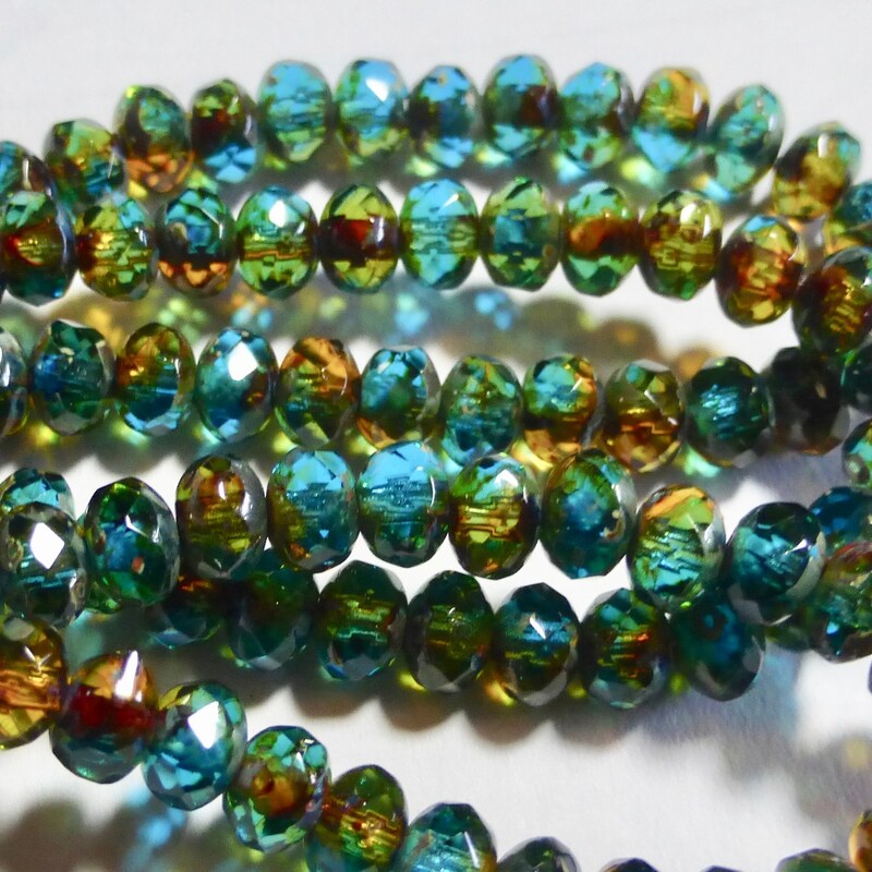 Fire Polished Beads - Etsy