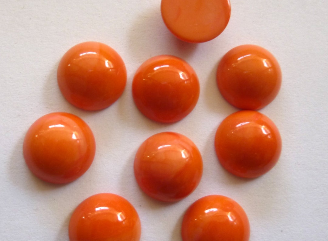 Vintage Swarovski Tango Coral 11mm Flat Back Round Glass Jewels 4 - Etsy