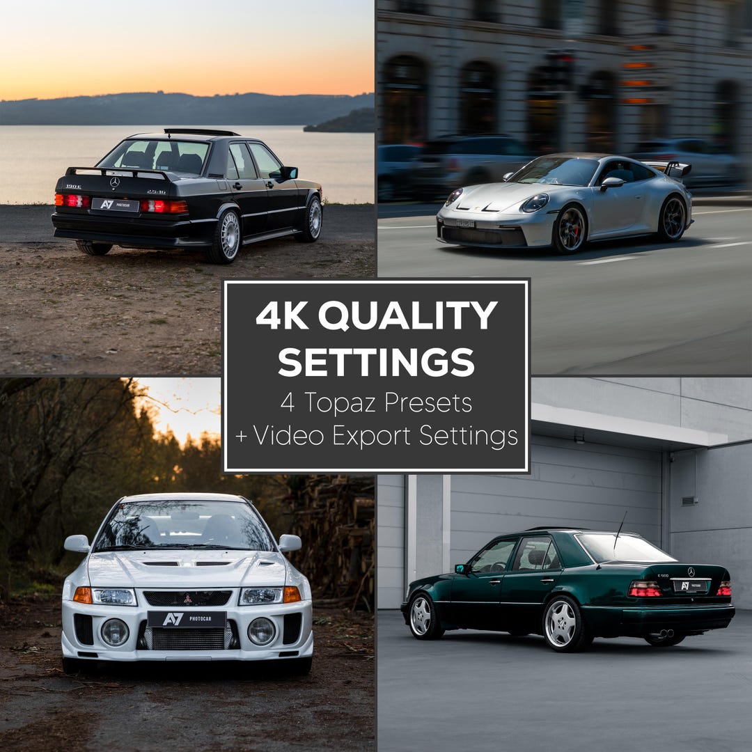 Topaz Video AI Presets for Video Enhancement | 4K Upscale, Noise Reduction & Social Media Boost ...