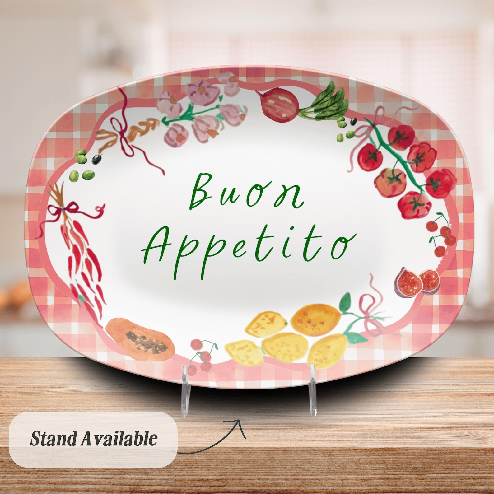 Personalized Platter Italian Style Custom Platter Housewarming Gift ...