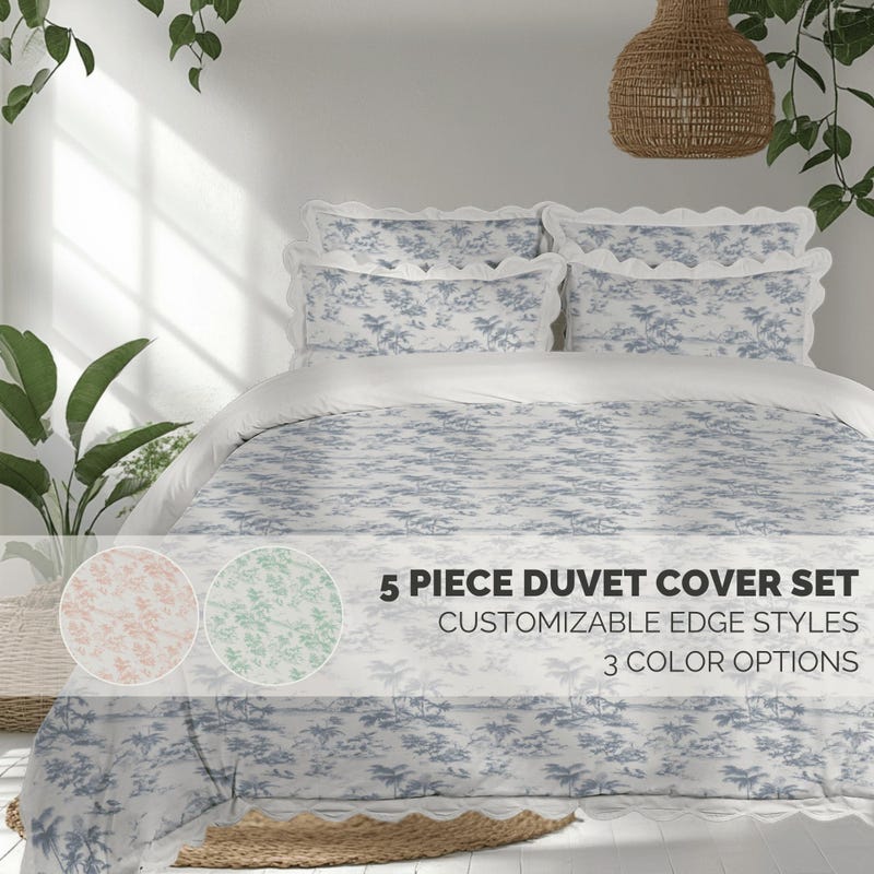 Toile Bedding - Etsy