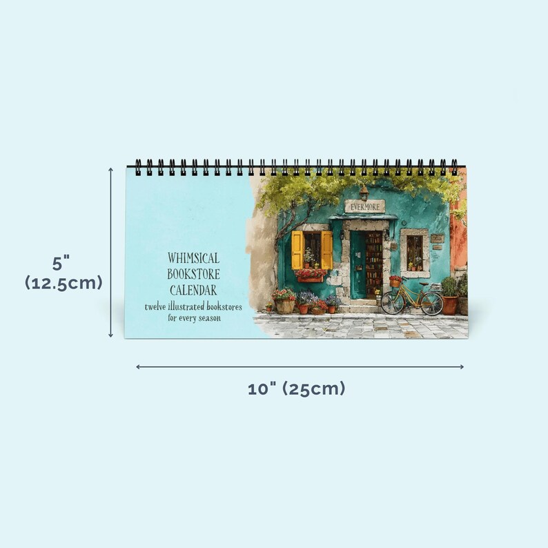 Calendar 2026 Book Lover Gift Idea New Year Student Desk Calendar ...