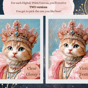 Royal Cat Portrait From Photo, Royal Cat Portrait, Royal Pet Portrait ...