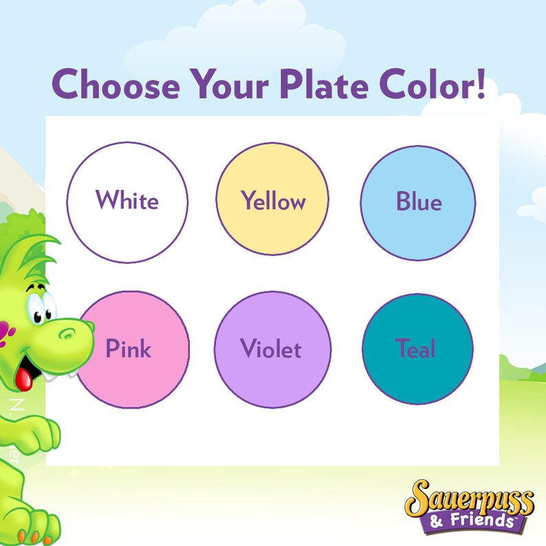 Personalized Dinosaur Kid's Plate, Children's Dishes Custom Dinnerware ...