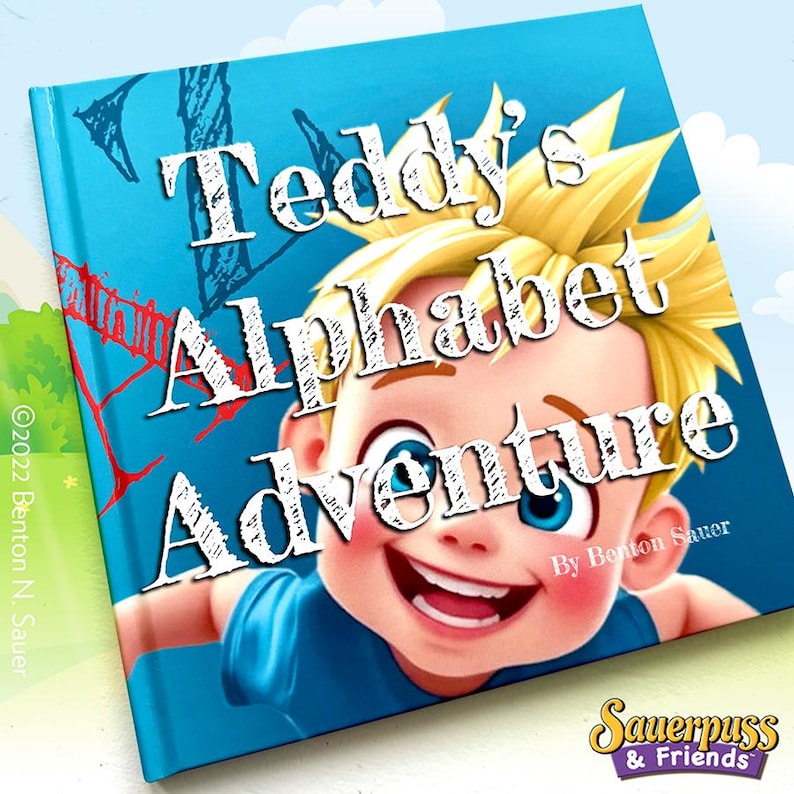 Personalized Alphabet Book for Kids, Custom Name Story for Boy ...