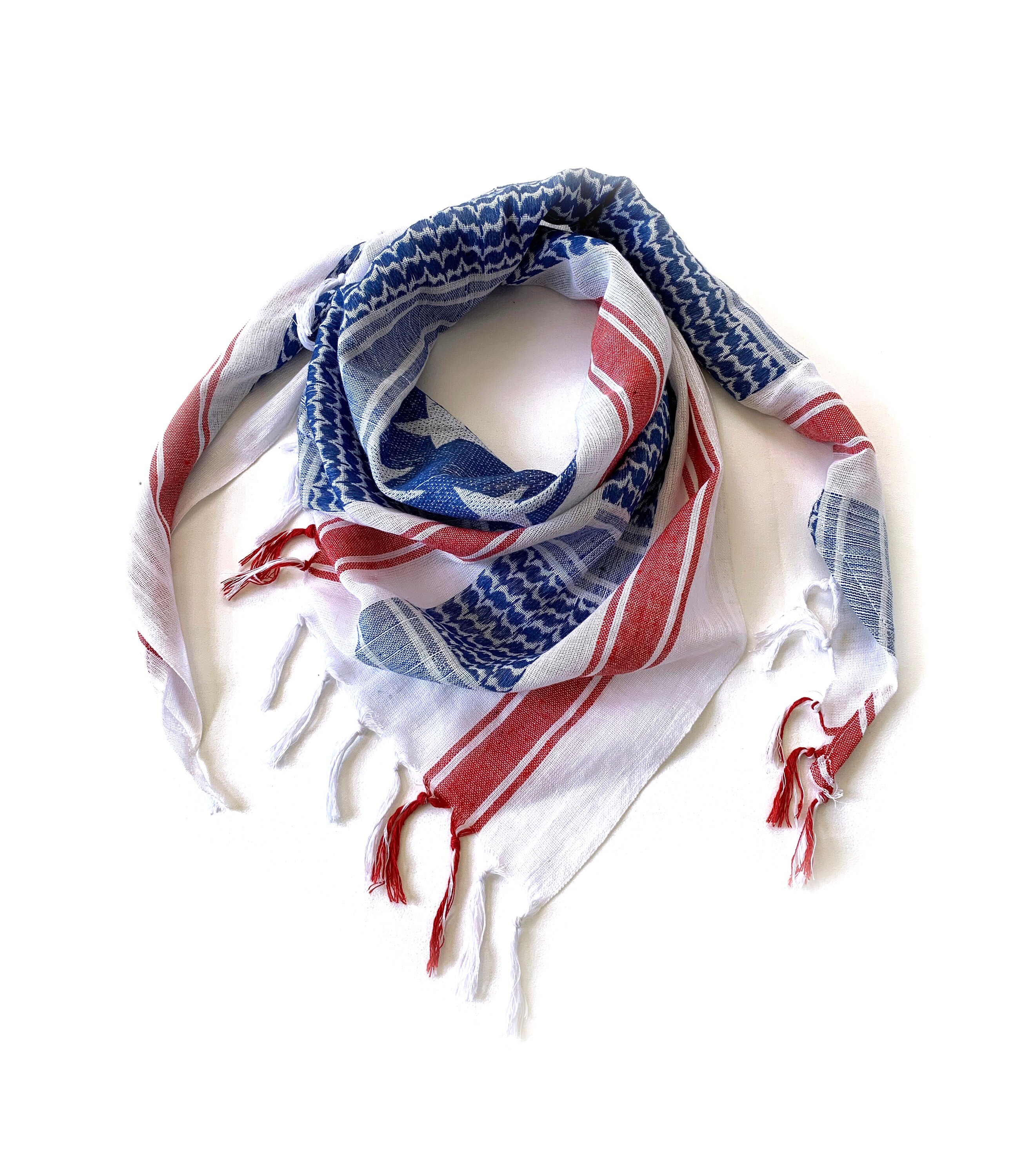 US Flag Shemagh: Tactical Cotton Face Mask, Festival Wrap - Etsy
