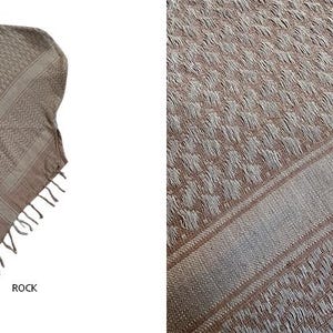 Shemagh Cotton Hood -outdoor, Desert, Festival - Made in USA - Etsy