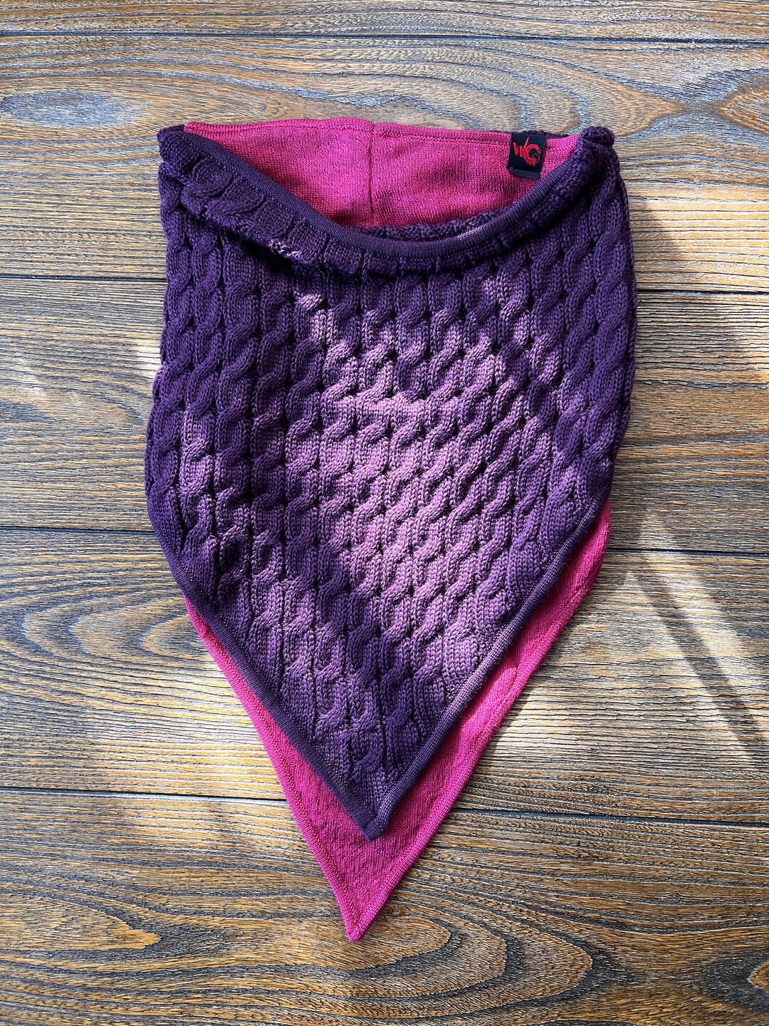 Knitted Polyester Face Mask: Cold Weather Beard Friendly, Two Layers ...