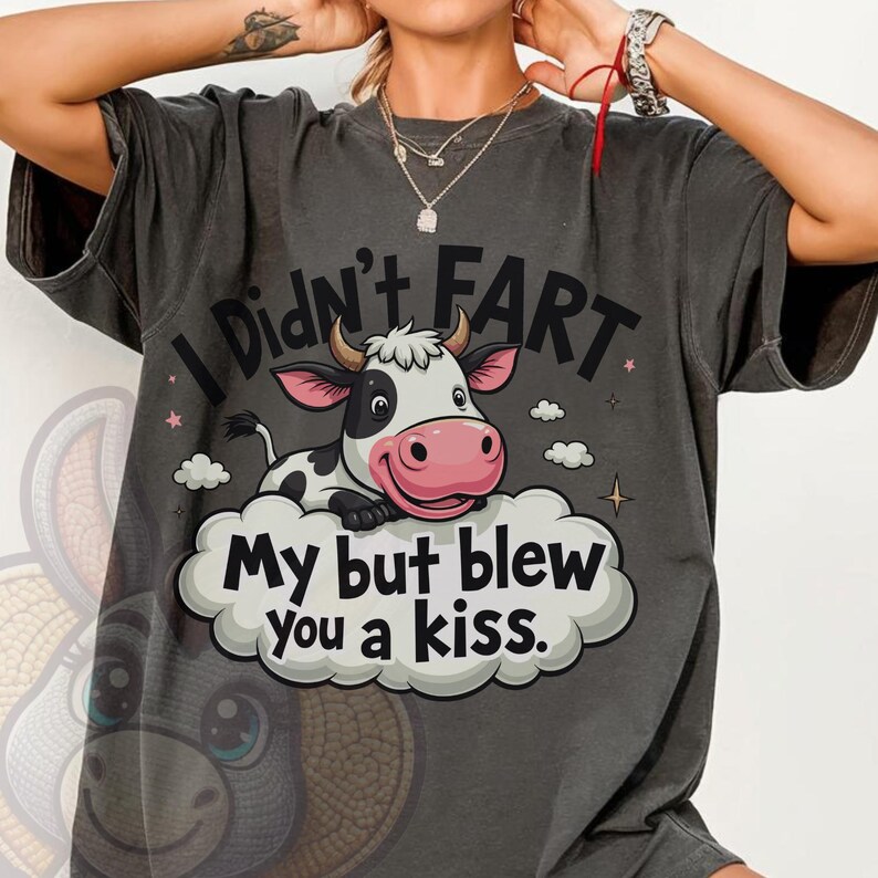 Crazy Cow Memes Png, Sarcastic Funny Cow Saying Png, Humorous Cow ...