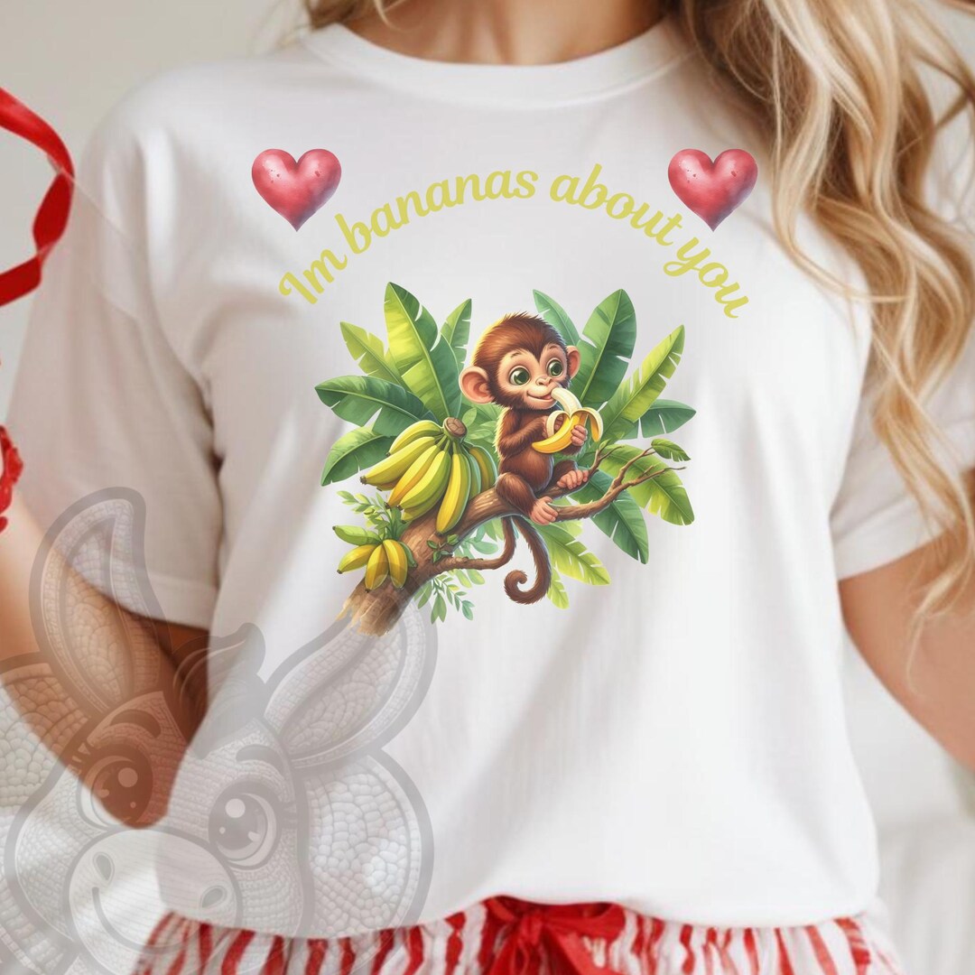 Im Bananas About You Png, Heart Valentines Day Png, Funny Valentines ...