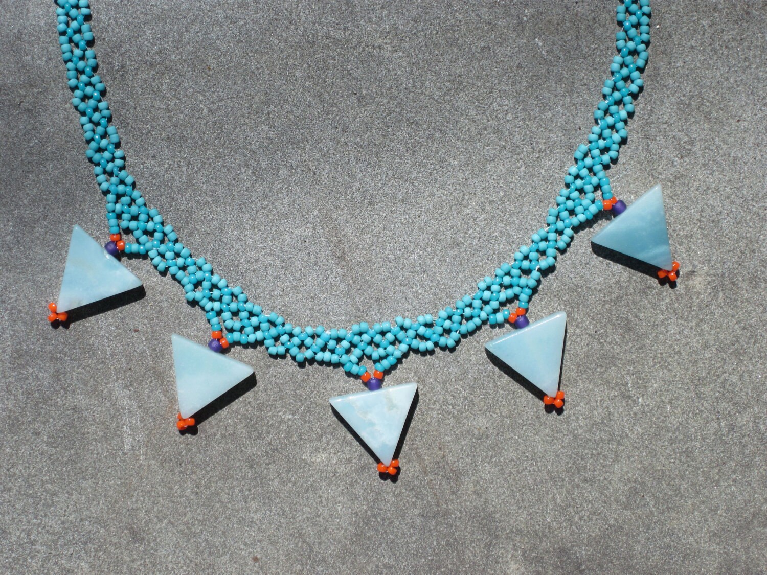 Tanzania Beaded Necklace - Etsy