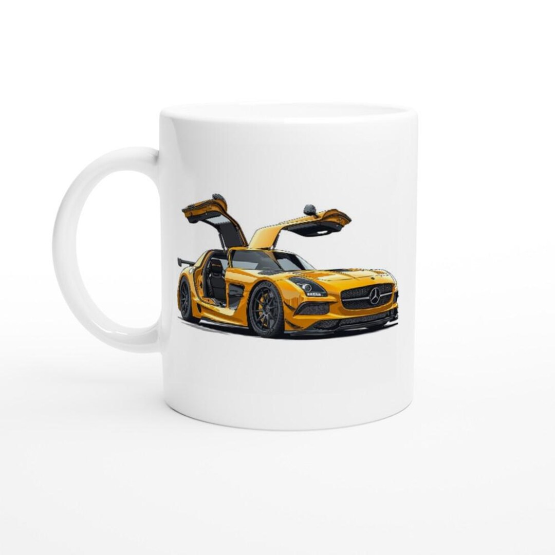 Solar Beam Yellow SLS Black Series Inspired Mug - Rare Car Enthusiast ...