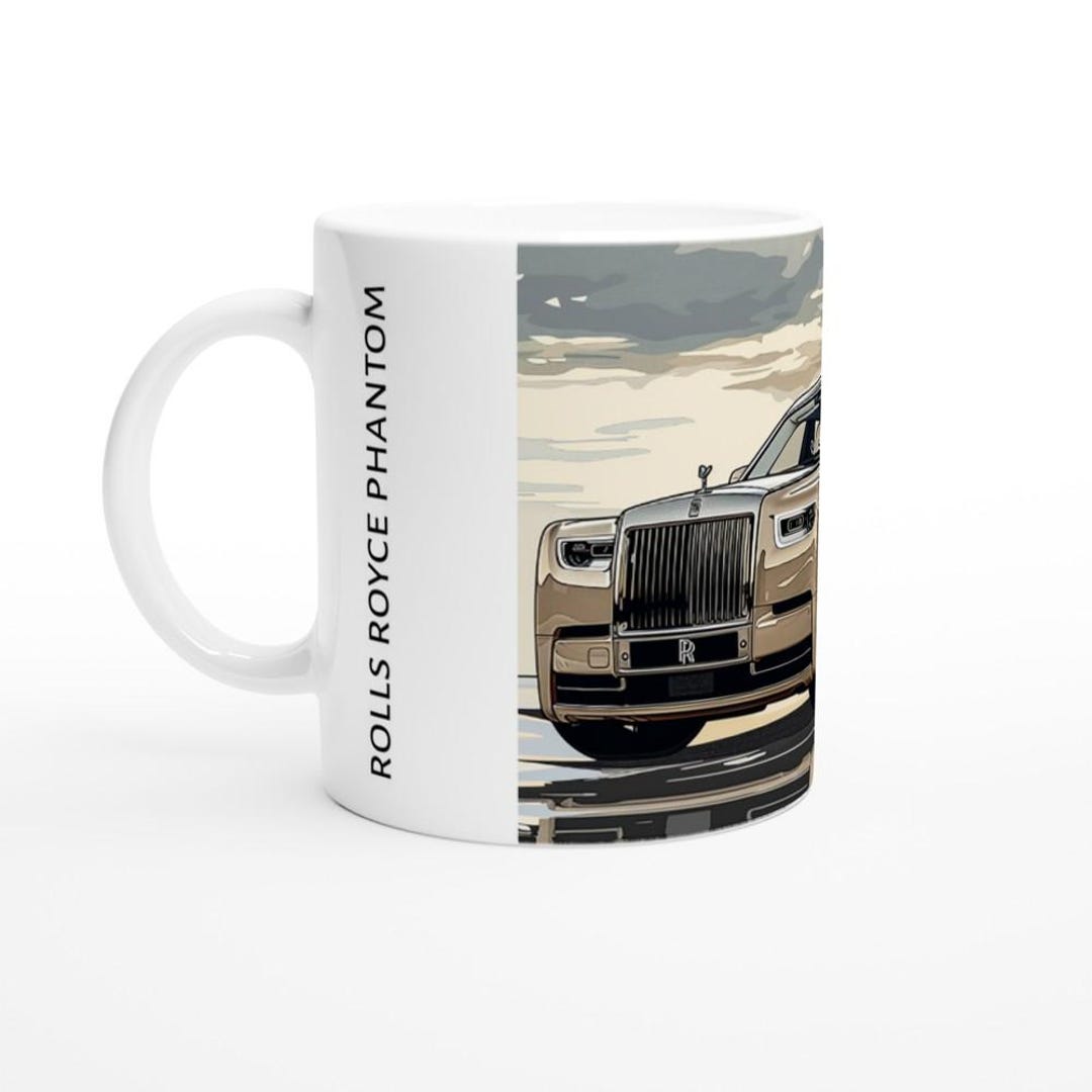 Champagne-coloured Rolls Royce Phantom Inspired Mug - Luxury Car Gift ...