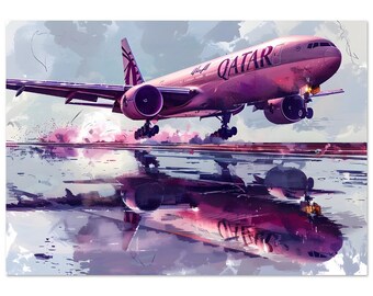 Emirates Boeing 777 Inspired Poster – Iconic Aircraft Art | Perfect for ...