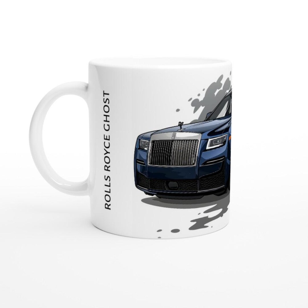 Navy Rolls Royce Ghost Inspired Mug - Luxury Car Enthusiast Gift ...
