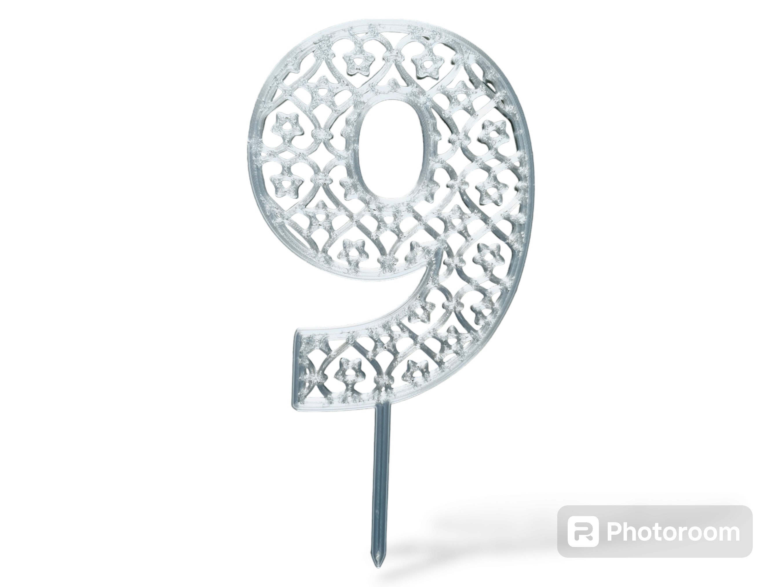 Personalized Number Cake Topper for Milestone Birthdays - Etsy