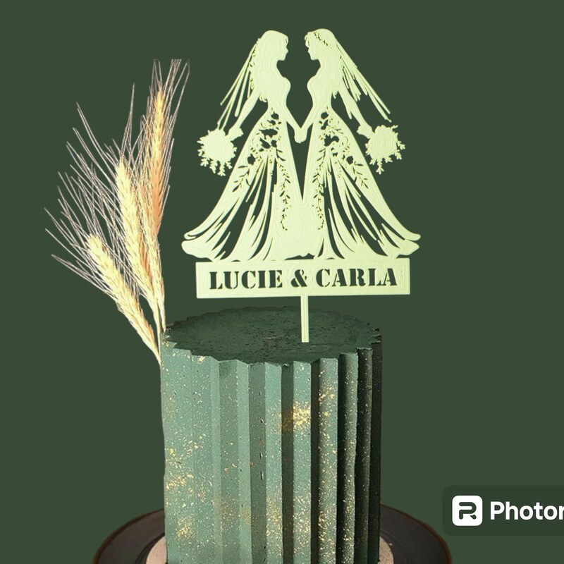 Lesbian Cake Topper - Etsy