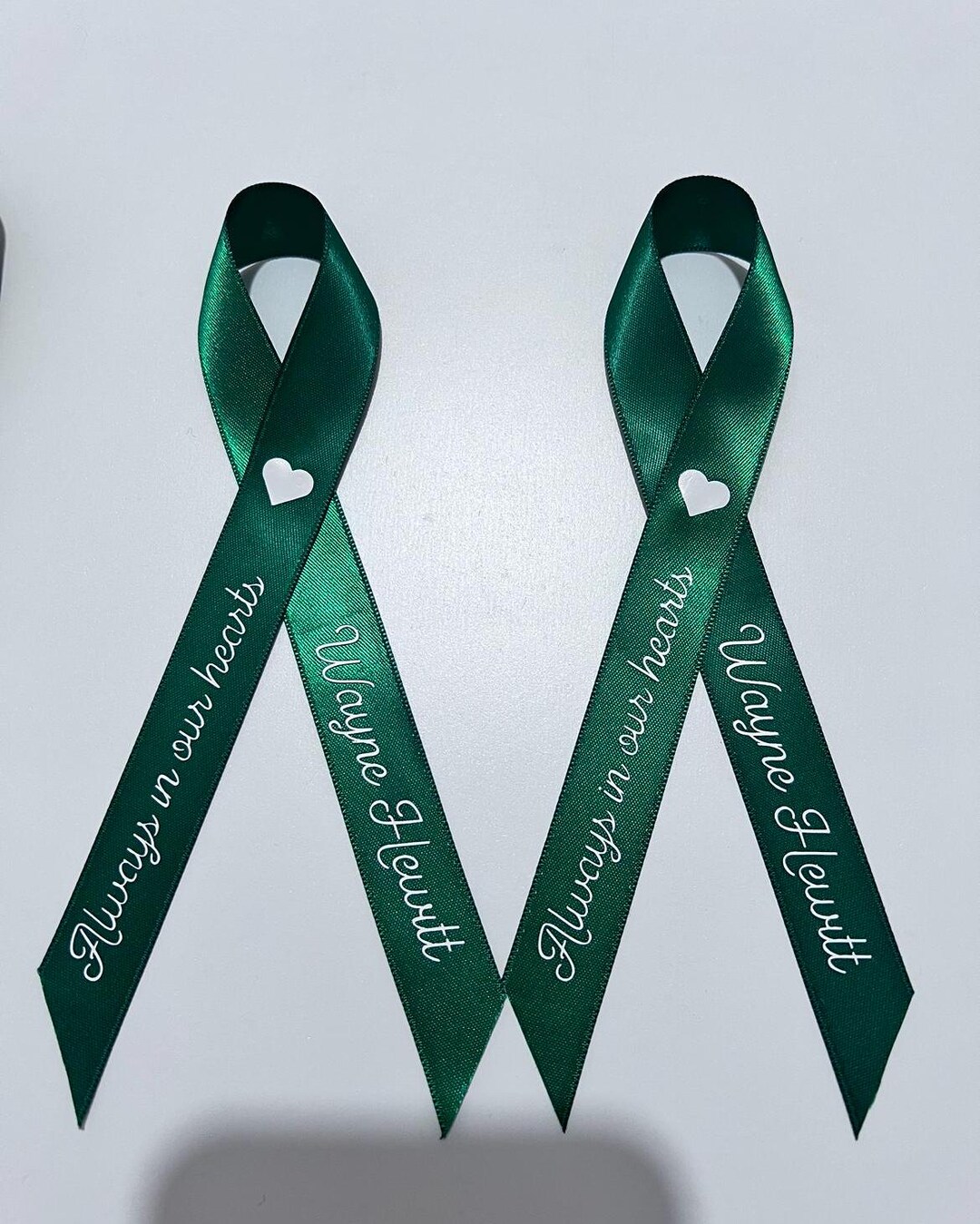 Personalised Memorial/tribute Ribbons - Etsy UK