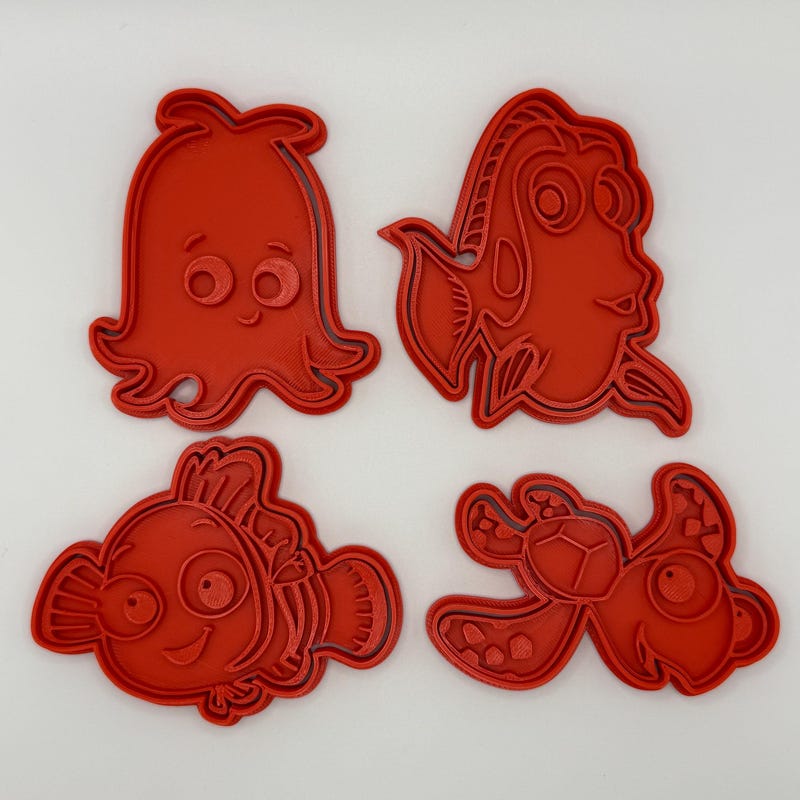 Nemo Dory Cake Decorations - Etsy