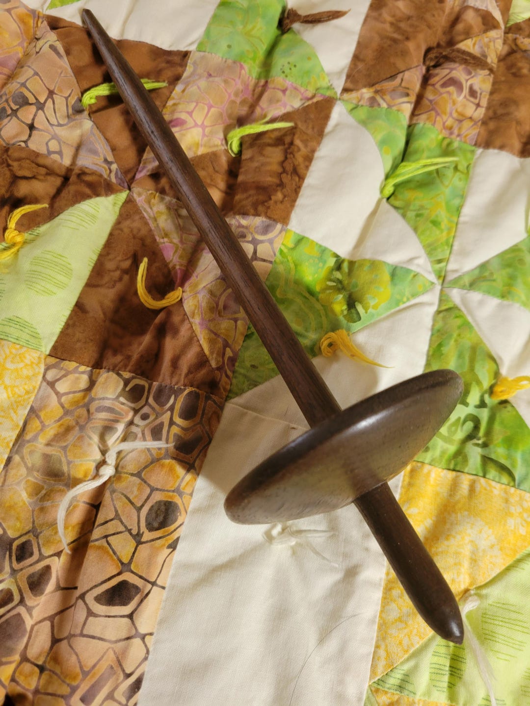 Supported Spindle Yarn Fiber Roving Winding Whorl - Etsy