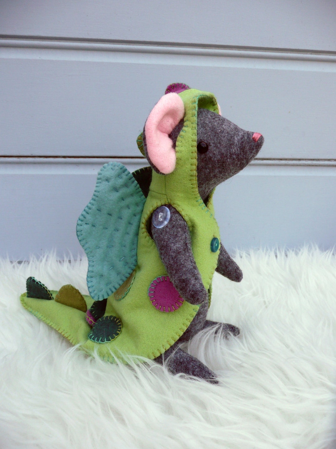 Cinder Mouseling in His Dragon Dress Up - Etsy