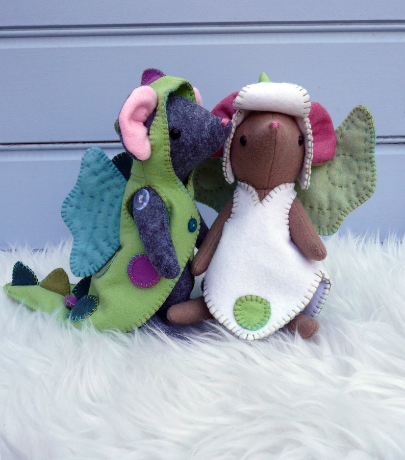 Cinder Mouseling in His Dragon Dress Up - Etsy