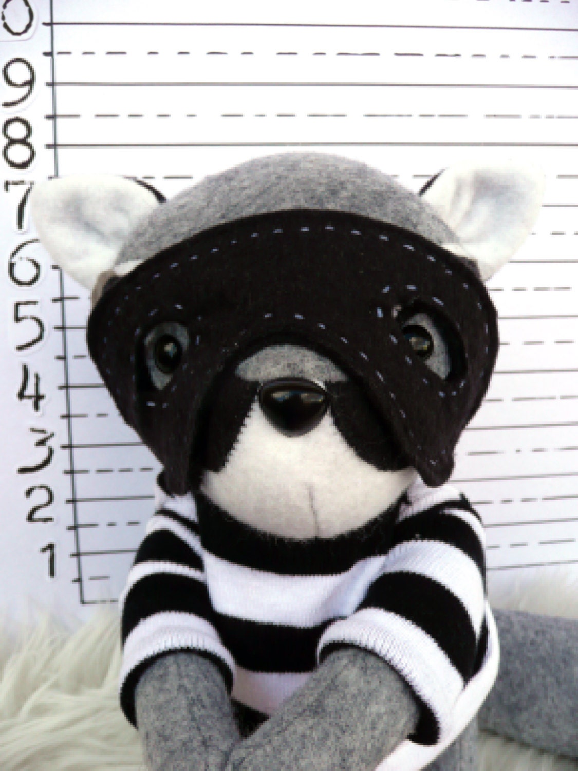 Robbie the Raccoon PDF Sewing Pattern - Etsy