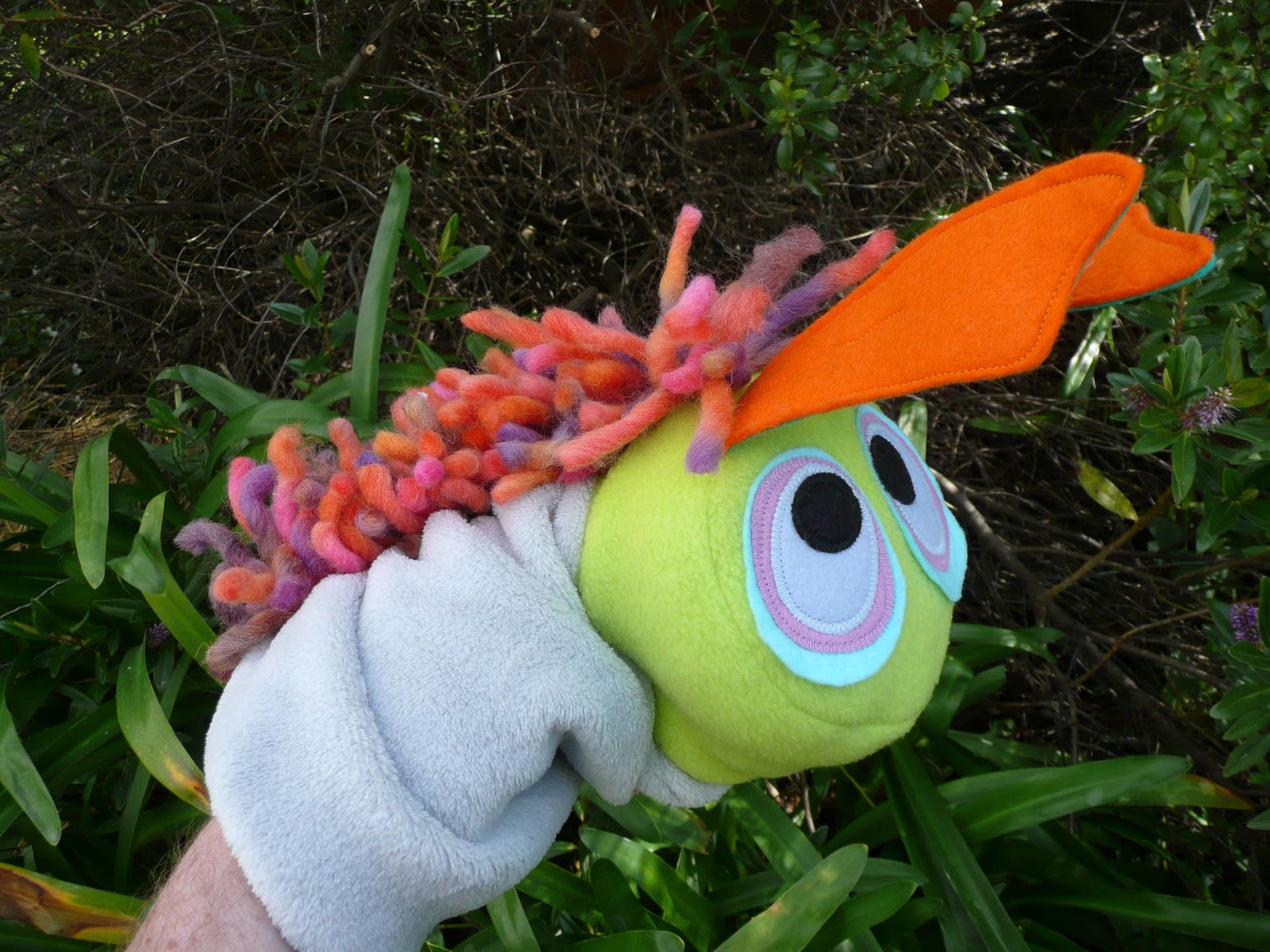 Milla Caterpillar Hand Puppet PDF Sewing Pattern | Etsy